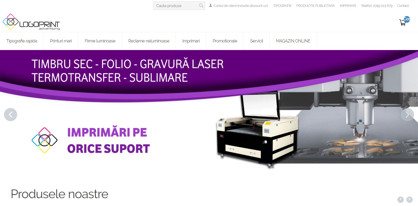 LogoPrint.ro - Ilya Design - Web Design si Creatie Grafica